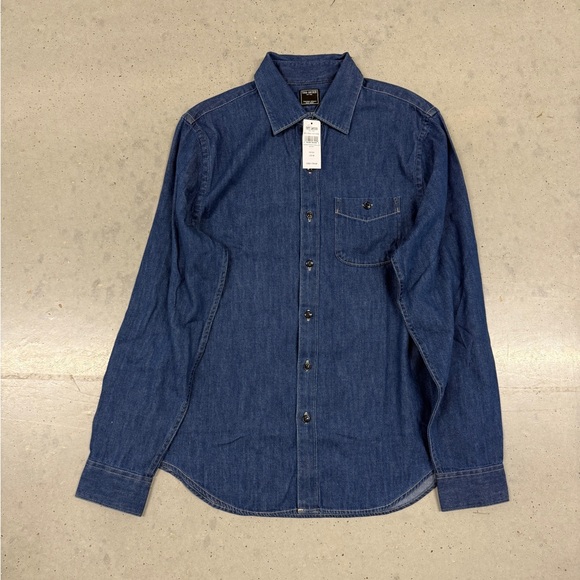 Todd Snyder | Shirts | Todd Snyder Indigo Denim Button Down Shirt ...